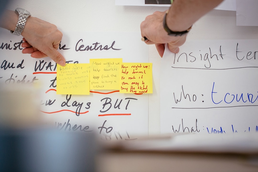 #TiSDD Method: “How might we …?” questions from insights and user stories