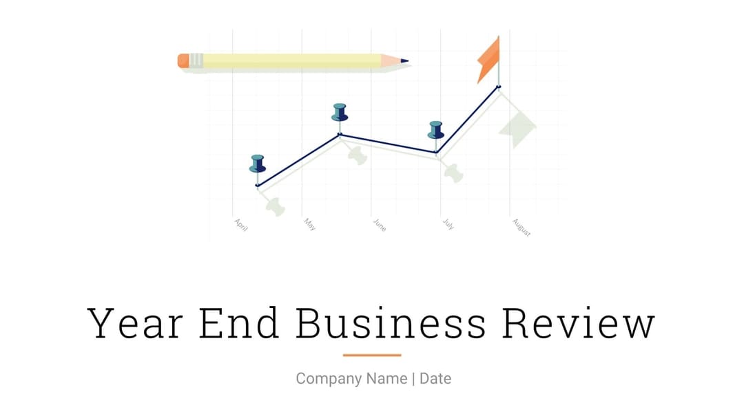 End Of Year Review Template | Beautiful.ai