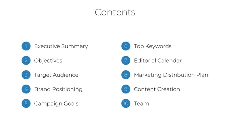 Content Marketing Plan Template | Beautiful.ai