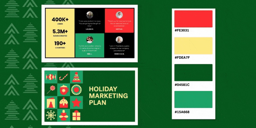 Festive Color Combinations for Your Holiday Presentation That Won't ...