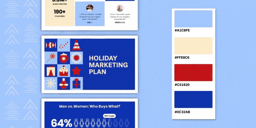 Festive Color Combinations for Your Holiday Presentation That Won't ...