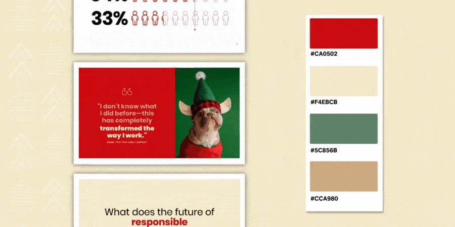 Festive Color Combinations for Your Holiday Presentation That Won't ...