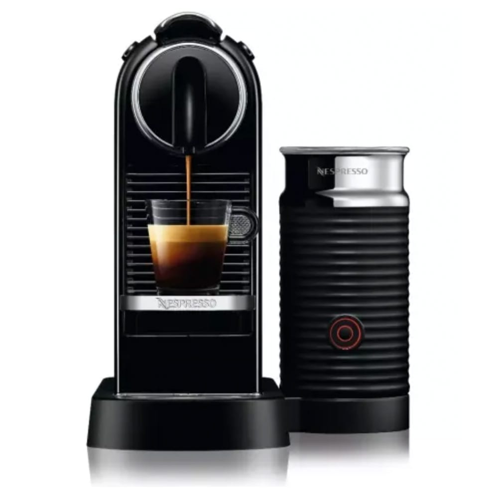 Капсульная кофемашина Nespresso Citiz Milk Black купить в Москве и с ...