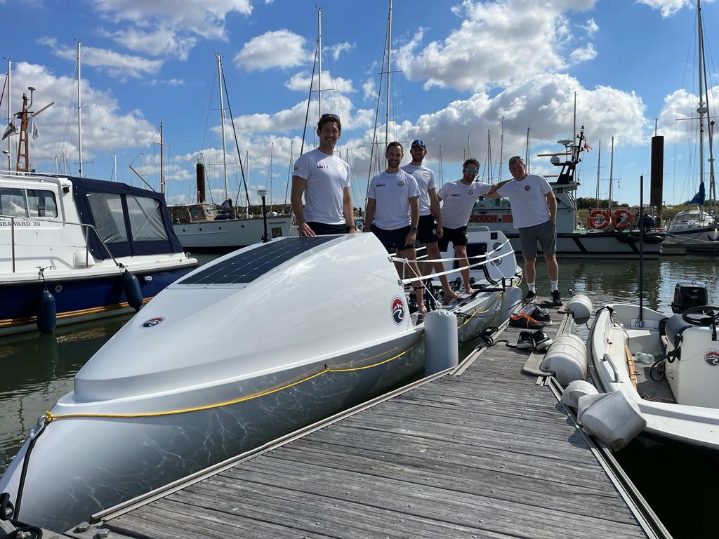 Rannoch Adventure's brand new RX45 four person ocean rowing boat