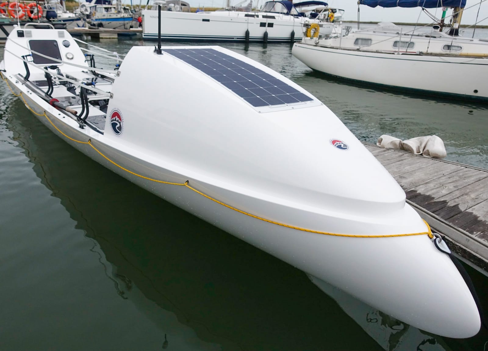 Rannoch Adventure's brand new RX45 four person ocean rowing boat