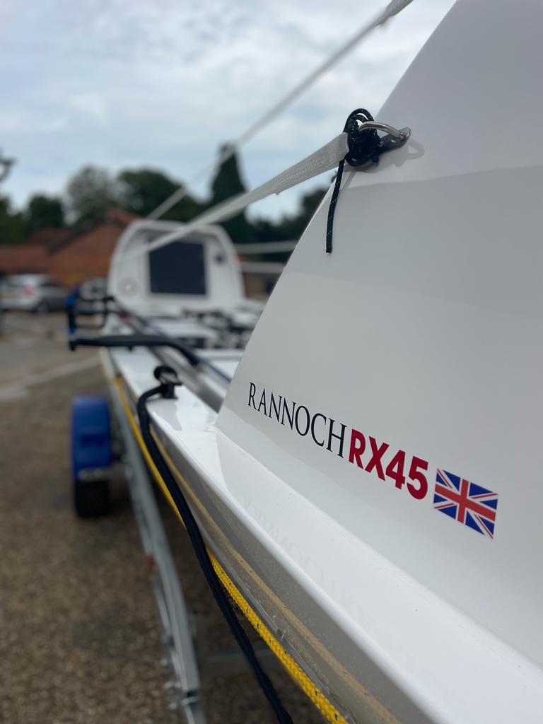 Rannoch Adventure's brand new RX45 four person ocean rowing boat