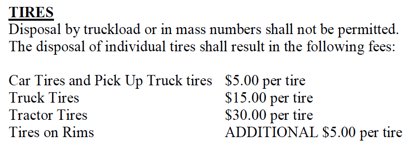 Richmond Sanitary District Fees