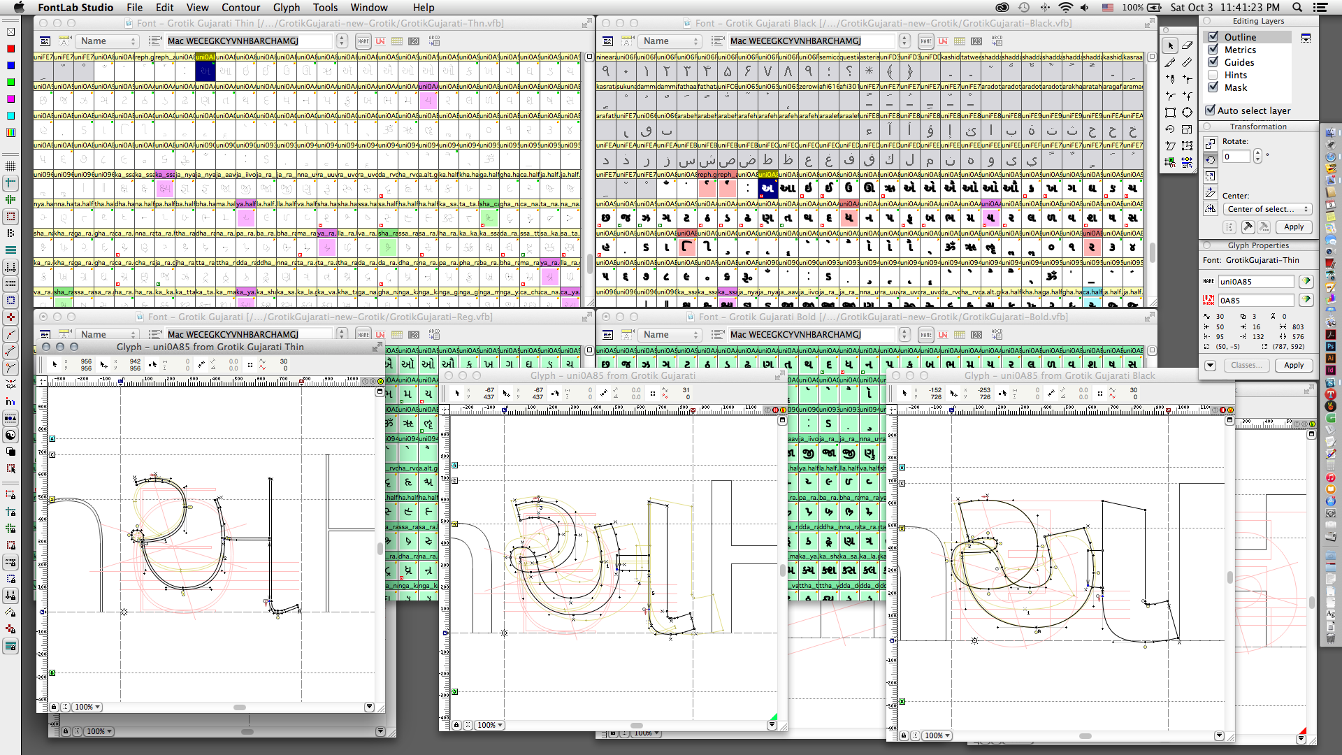 FontLab Studio 5. Classic pro font editor for Mac & Windows.