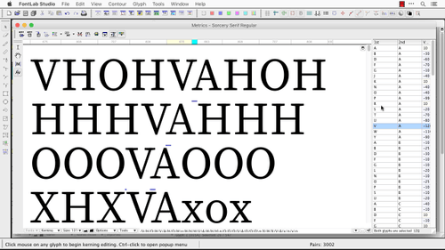 FontLab Studio 5. Classic pro font editor for Mac & Windows.