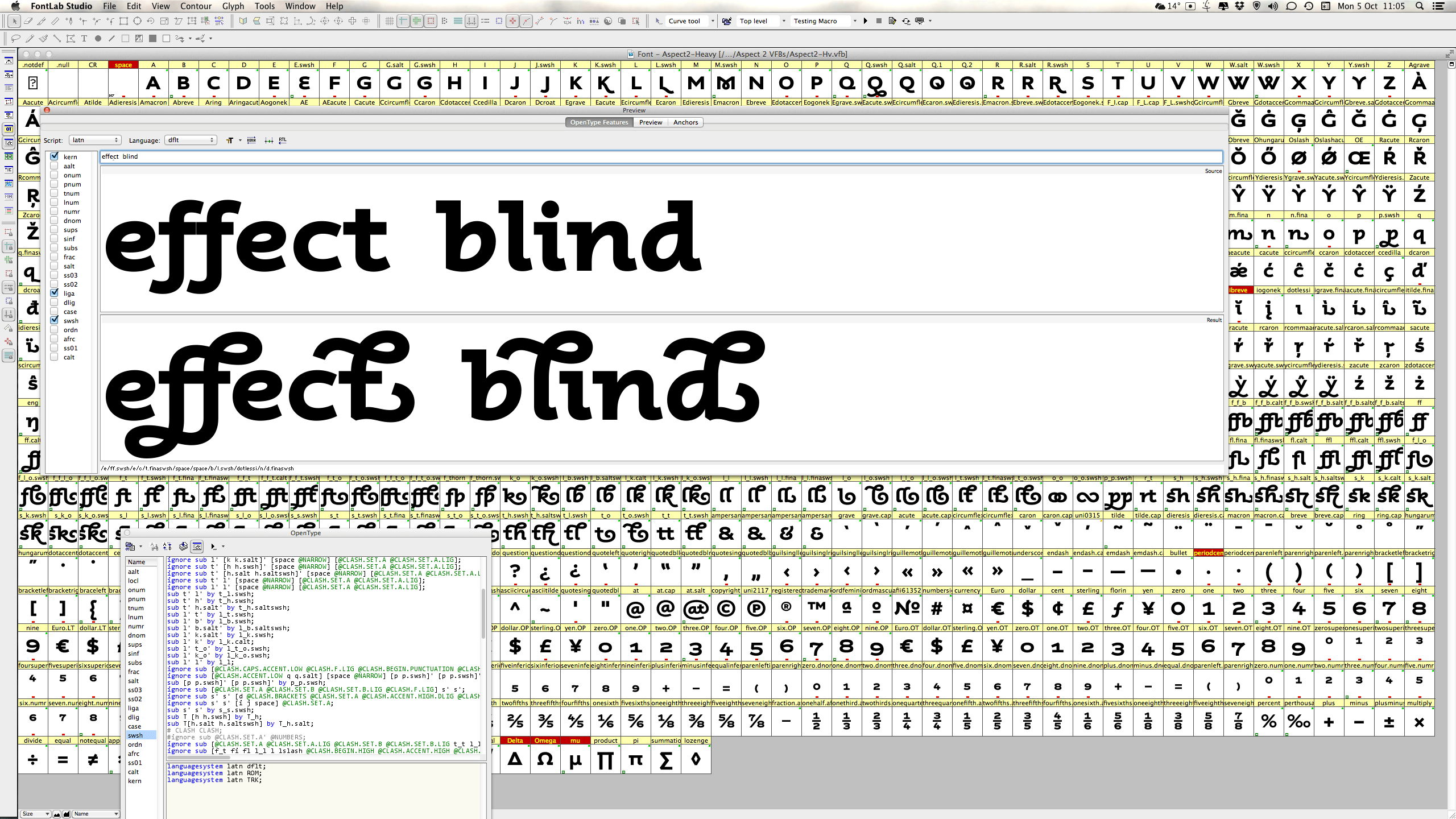 FontLab Studio 5. Classic pro font editor for Mac & Windows.
