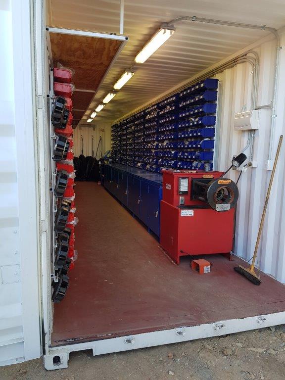 Mobile Hose Workshop Containers, Australia