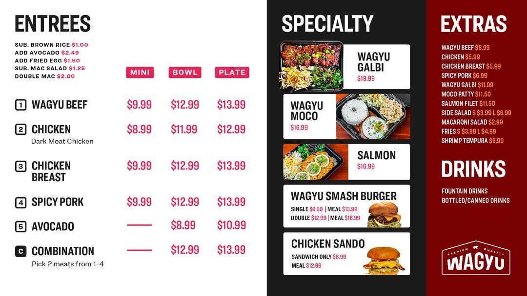 Wagyu Meat and Grill