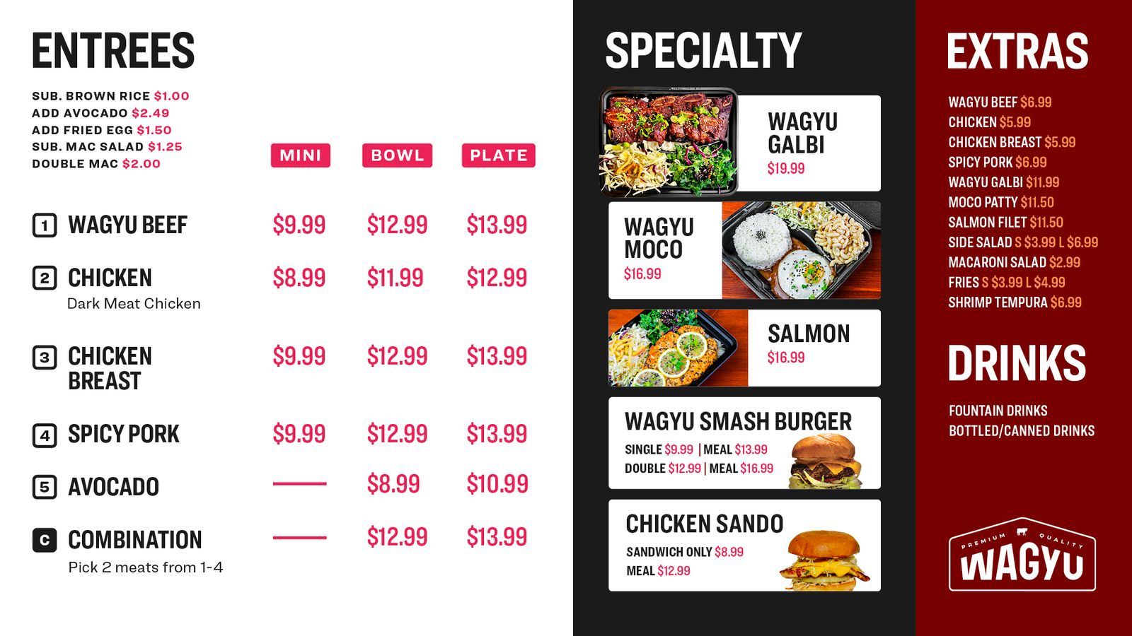 Wagyu Meat and Grill