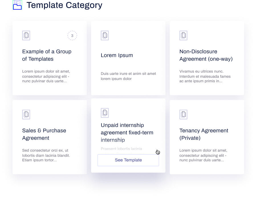 Library — Contractbook