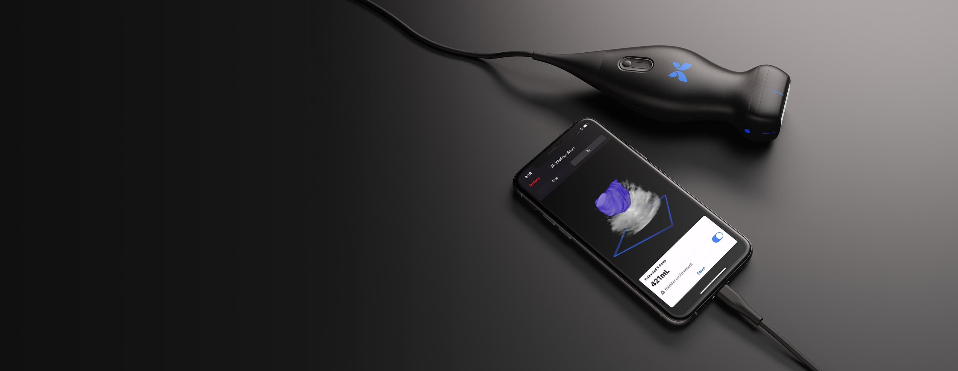 Handheld portable ultrasound machine | Butterfly iQ
