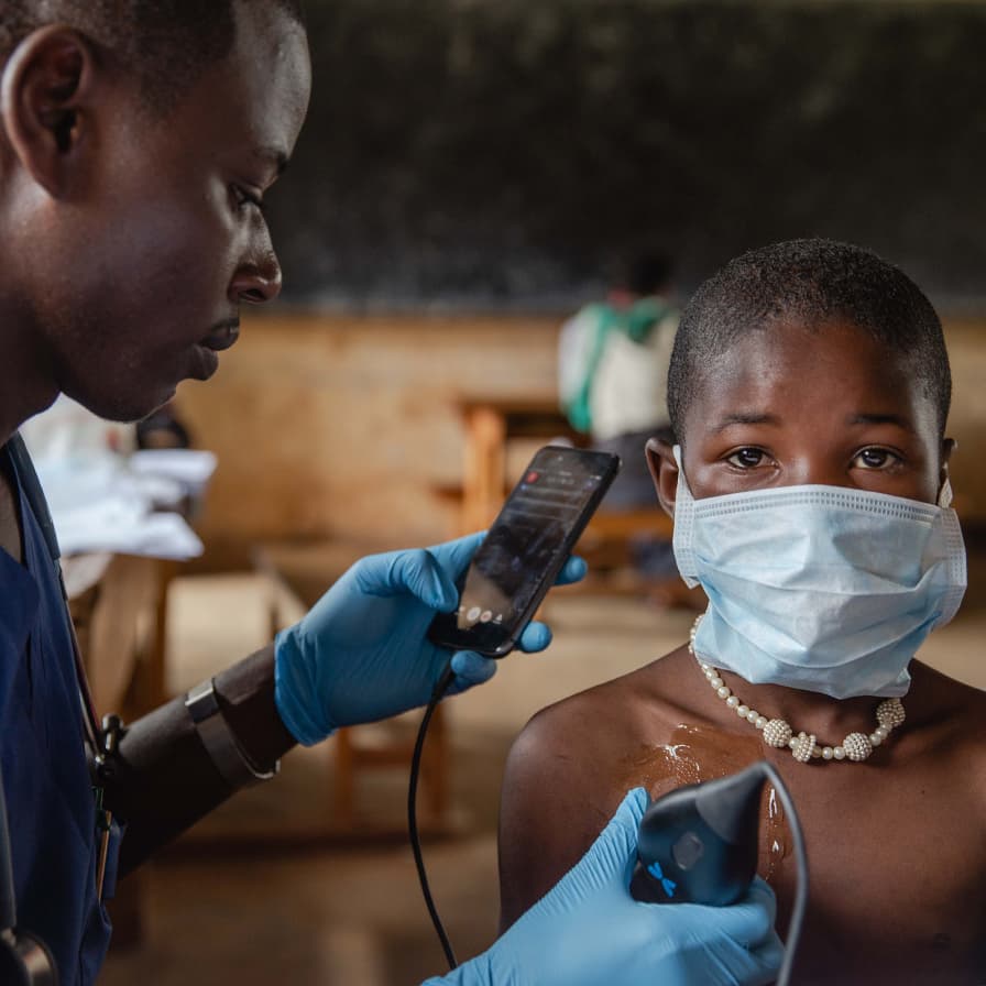 Handheld portable ultrasound machine, advanced POCUS solutions