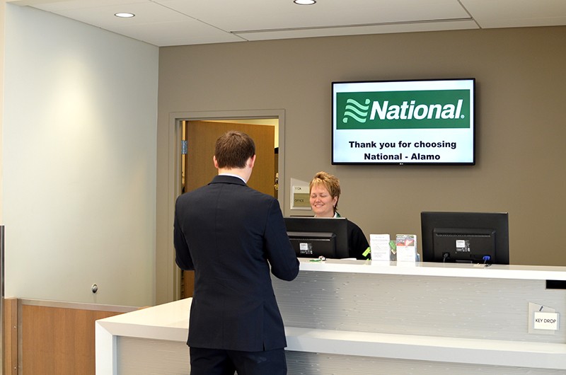 Carousel Digital Signage - La Crosse Airport