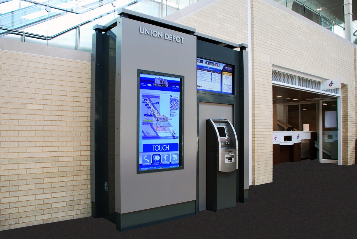 Carousel Digital Signage - St. Paul Union Depot