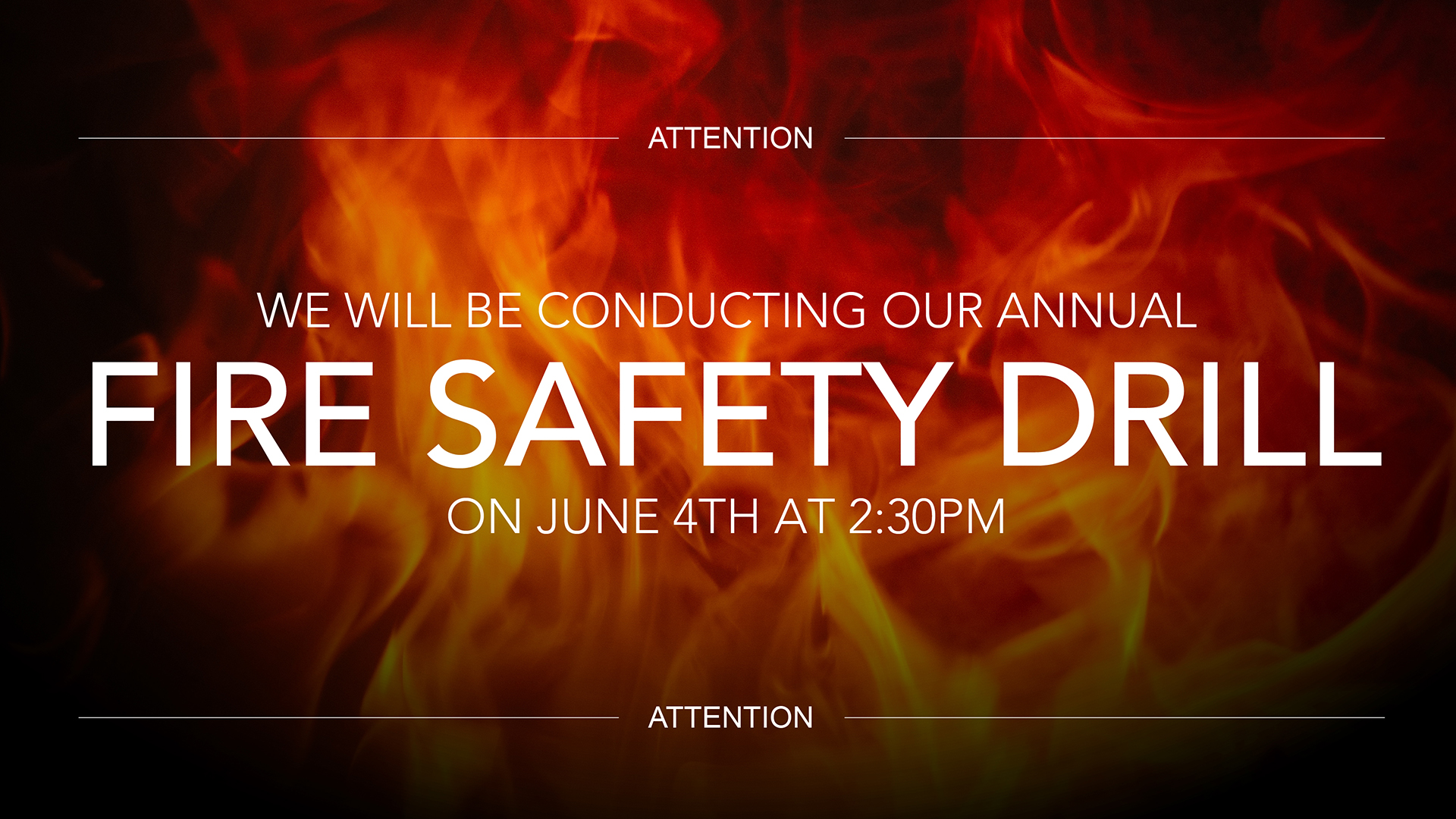 Carousel Digital Signage - Fire Safety