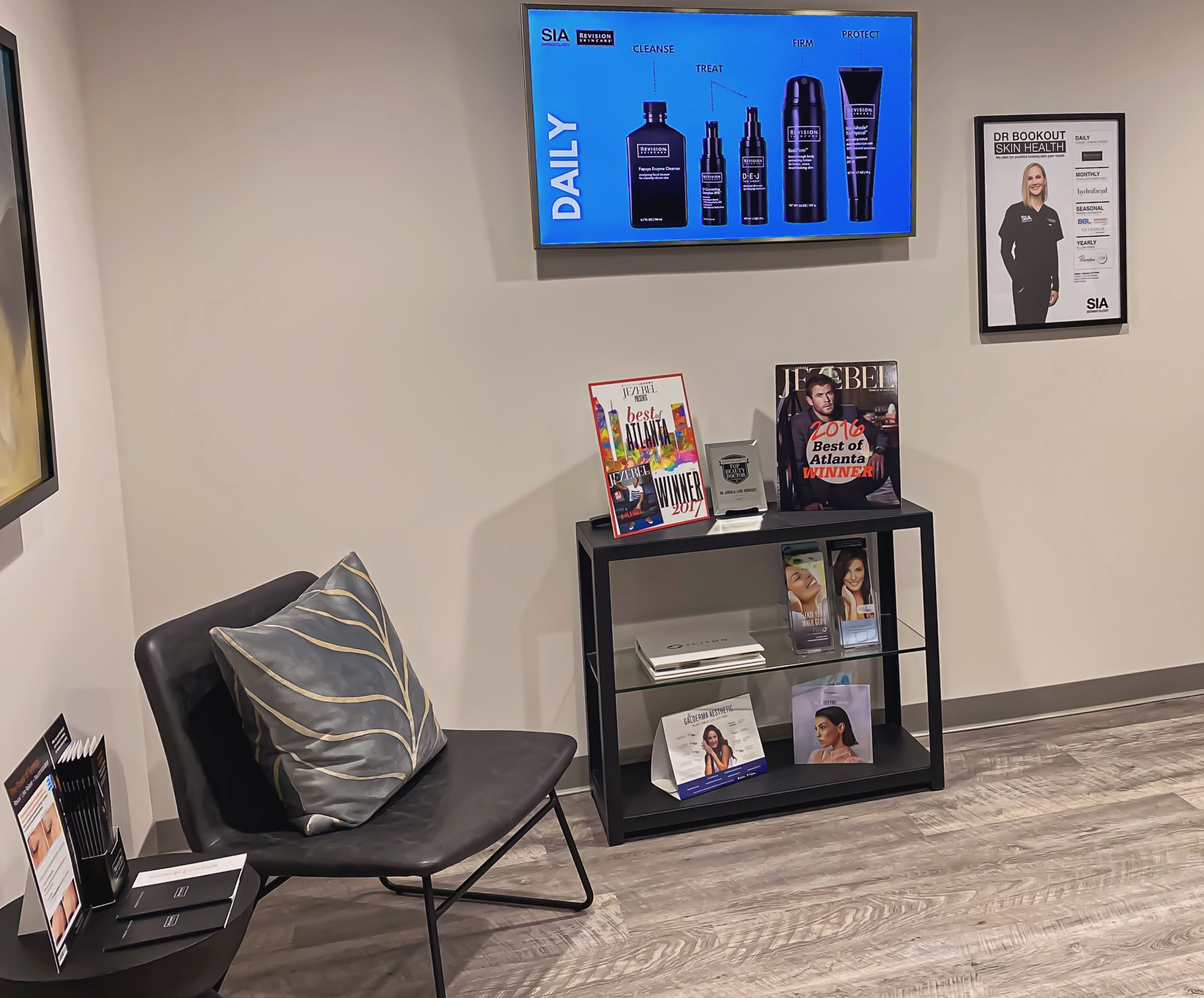 Carousel Digital Signage - SIA Dermatology