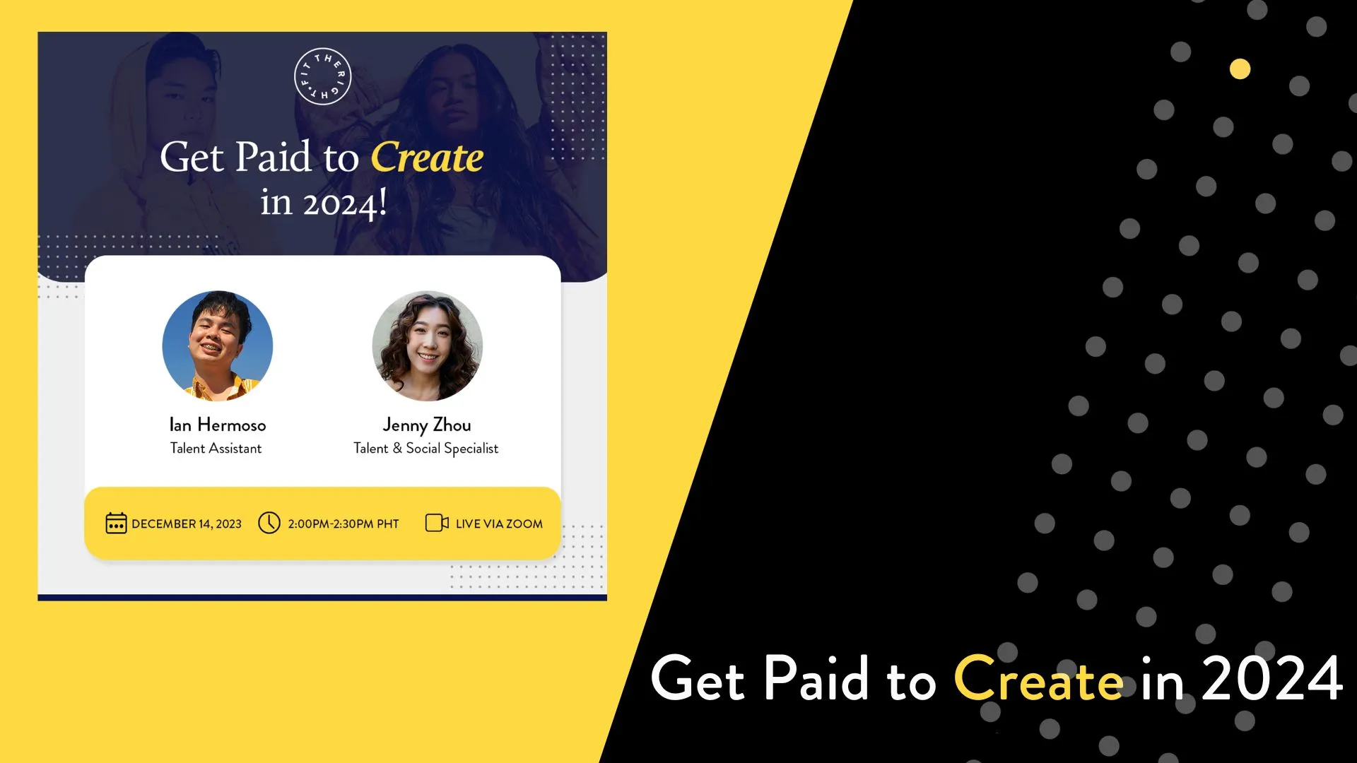 GET PAID TO CREATE IN 2024 | theright.fit