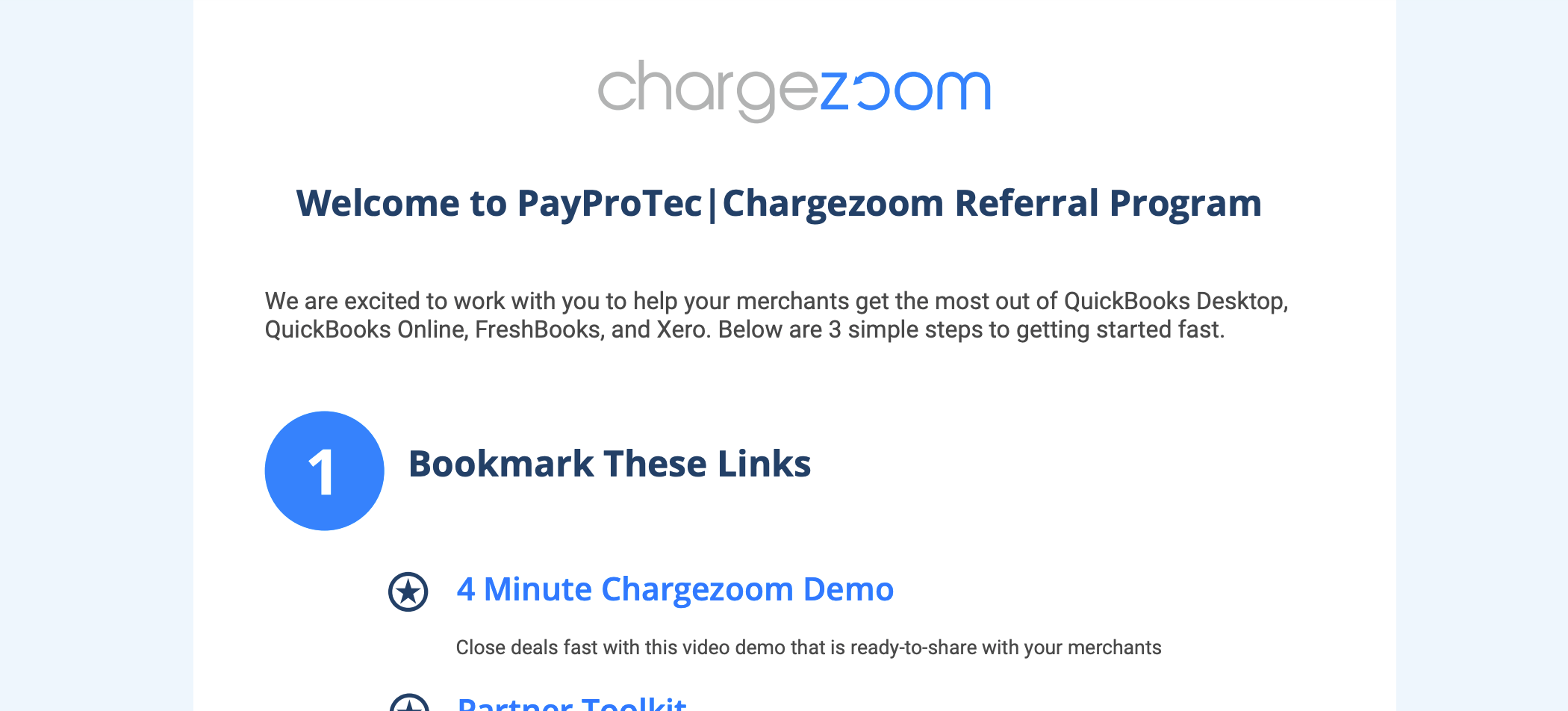 Chargezoom Quick Reference Guide