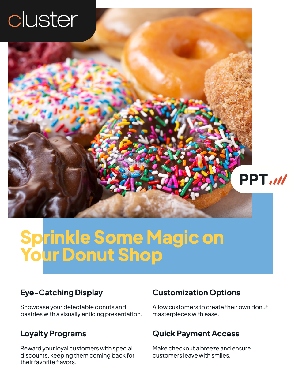 Cluster and Donut Shops