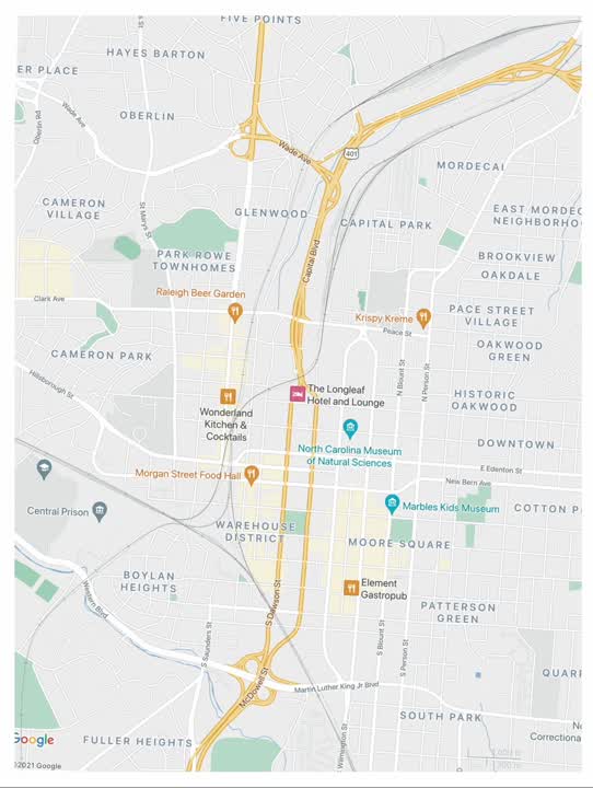 City of Oaks Map Reference Guide
