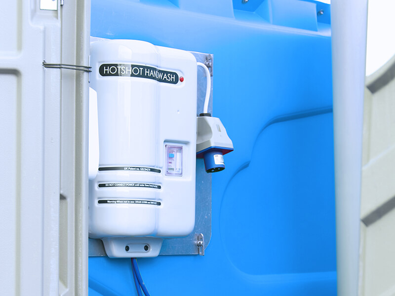 Hot Wash Portable Toilets