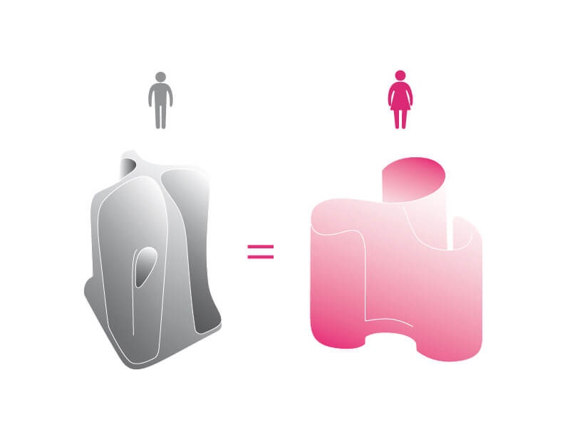 Lapee Women's Urinal