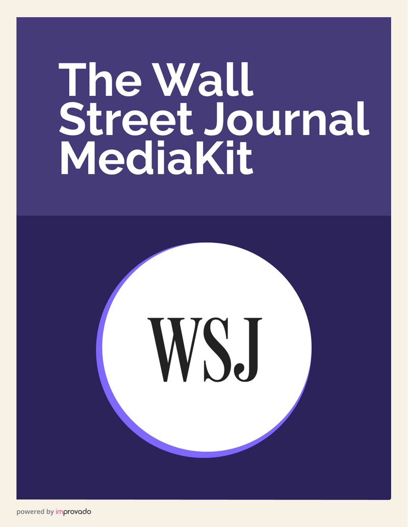 Wall Street Journal Media Kit