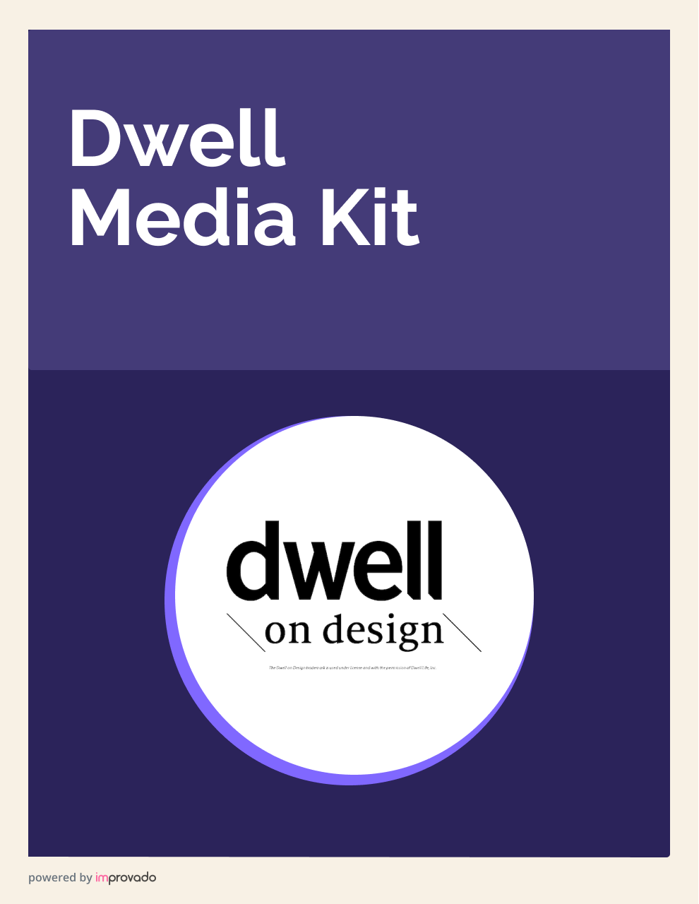 Dwell Media Kit