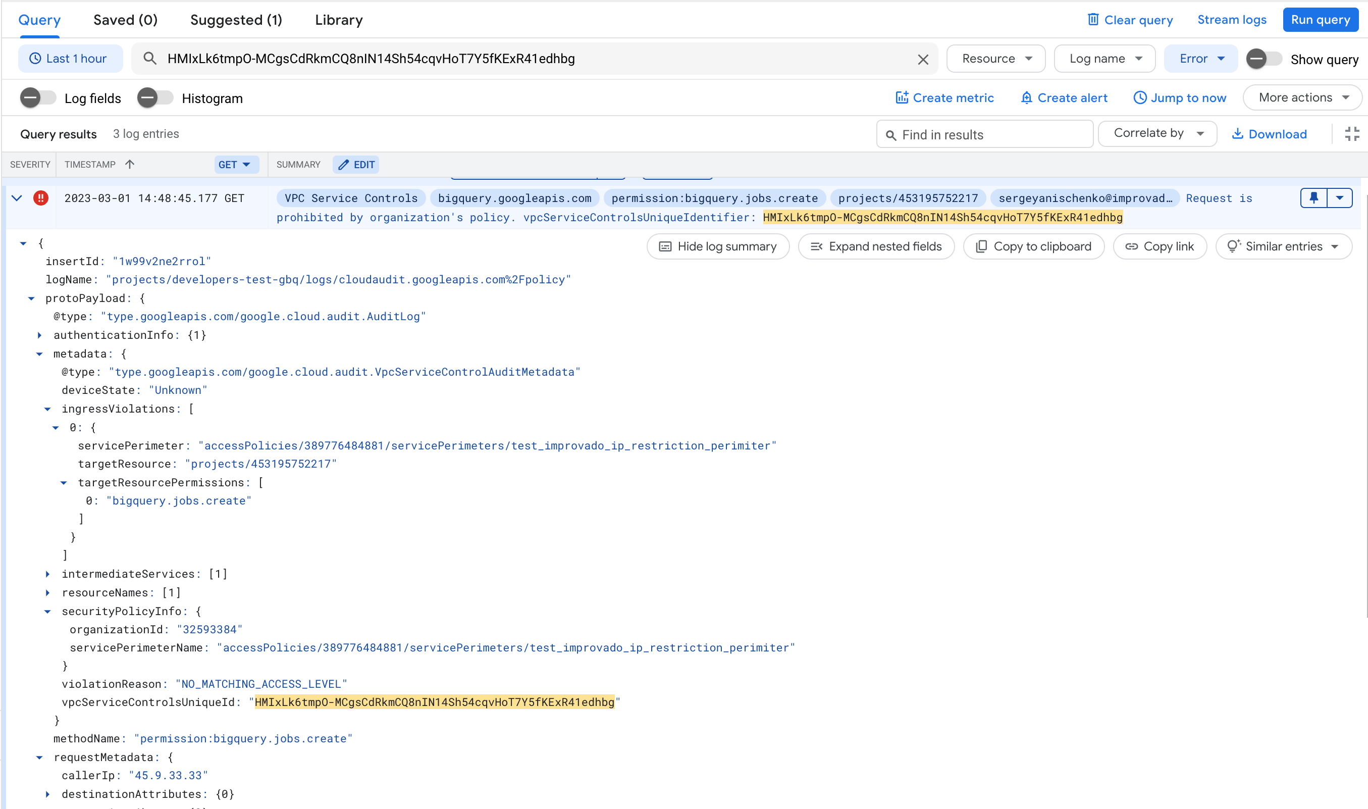 How to set up static IPs for Google BigQuery via VPC | Docs