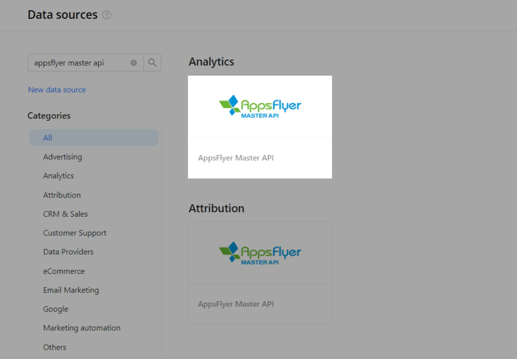 AppsFlyer Master API | Docs