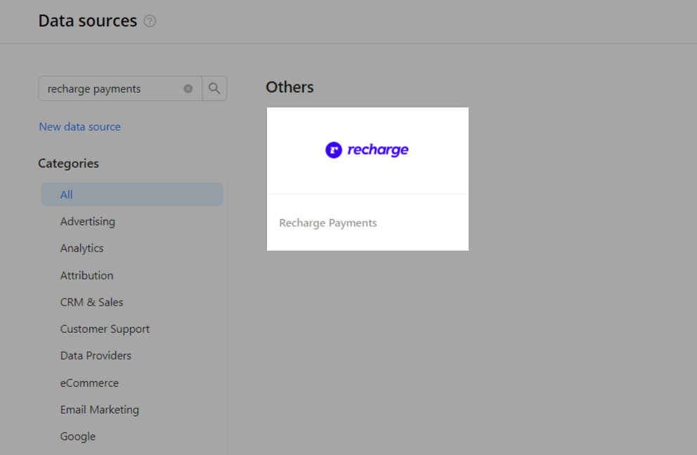 Recharge Payments | Docs