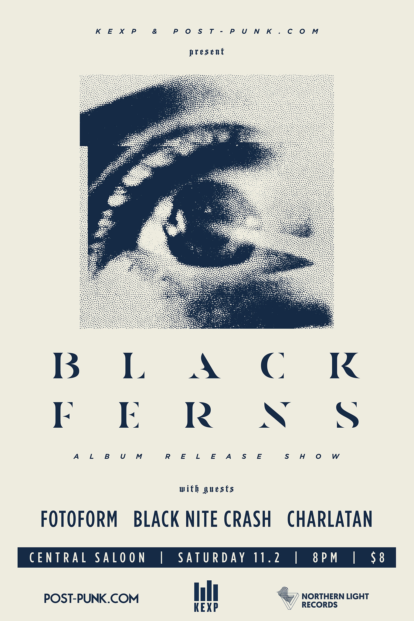 Black Ferns • Fotoform • Black Nite Crash • Charlatan