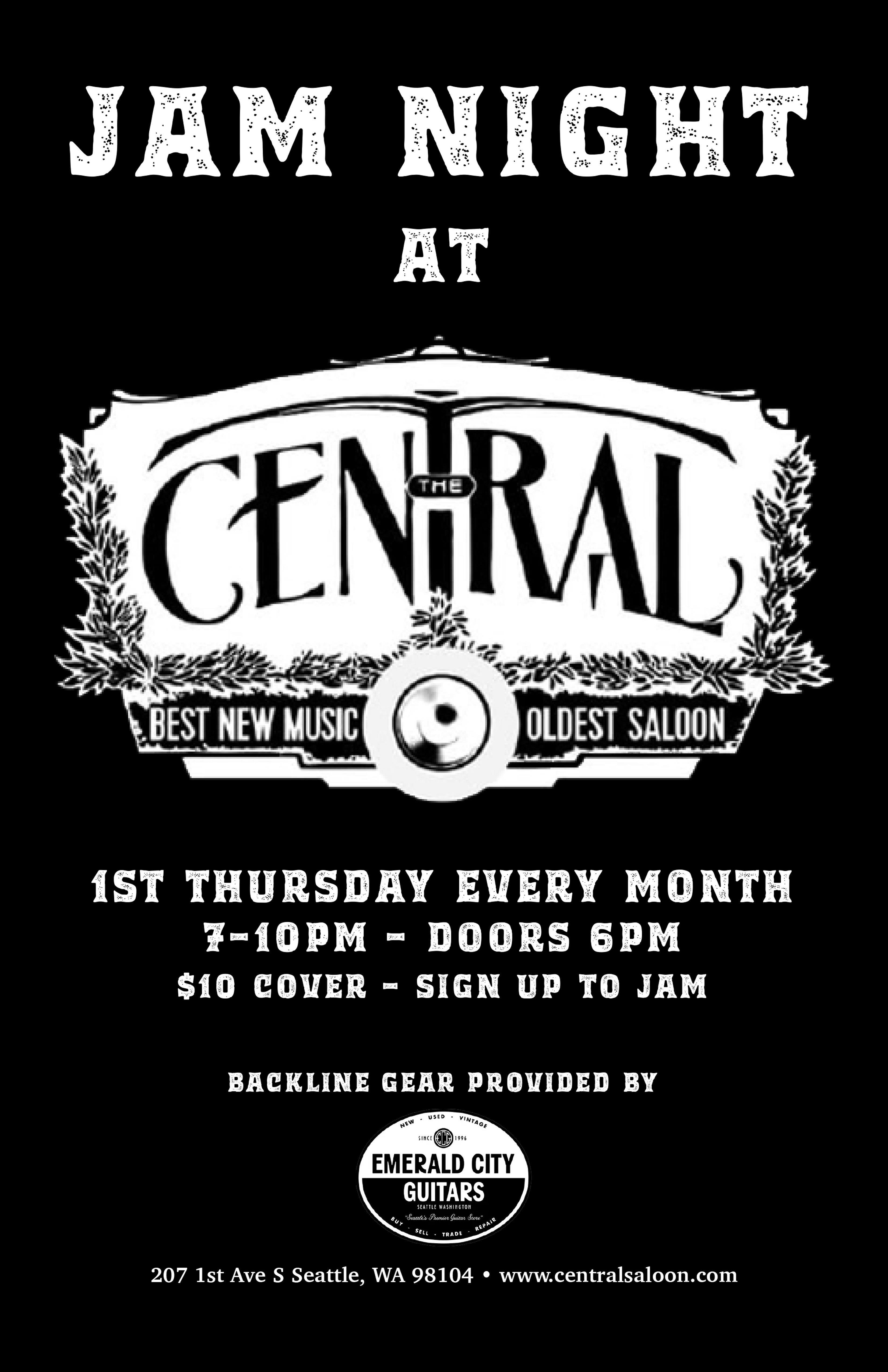 Central Saloon | Seattle's Best New Music in its Oldest Saloon