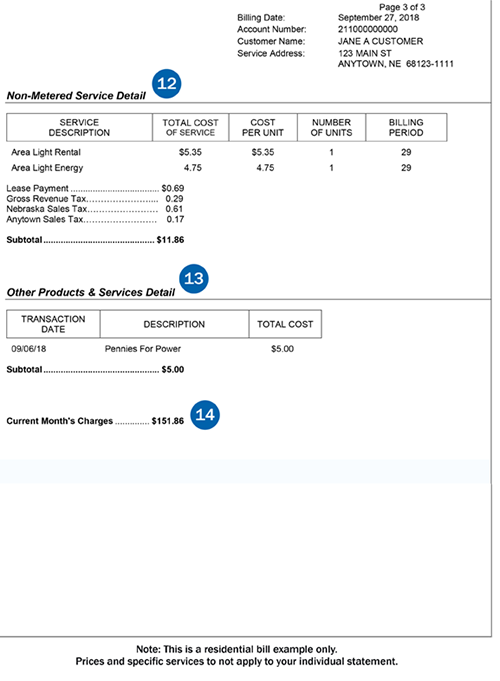 Understanding My Bill