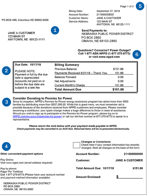 Understanding My Bill