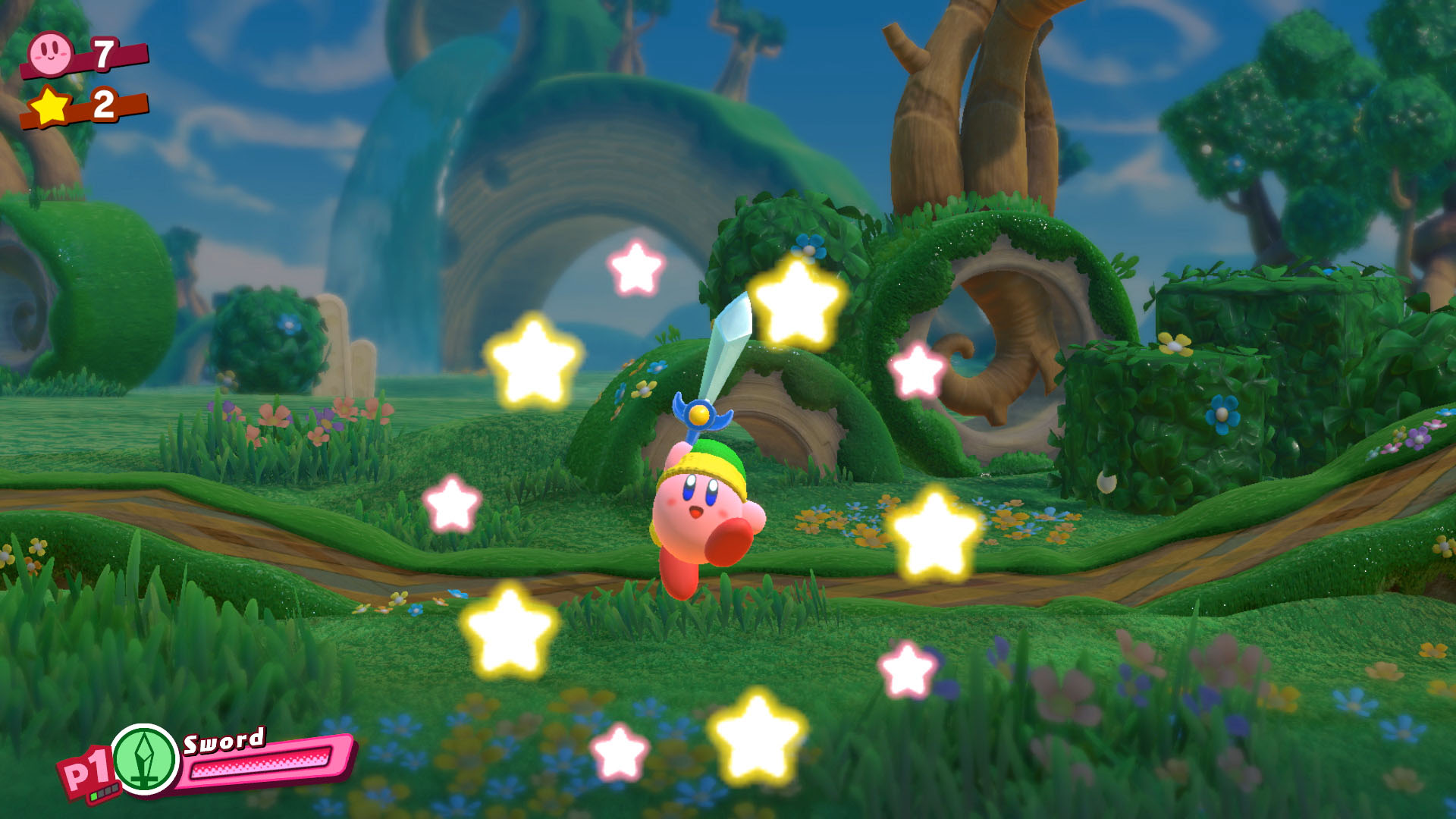 Kirby Star Allies Review - Jump Dash Roll