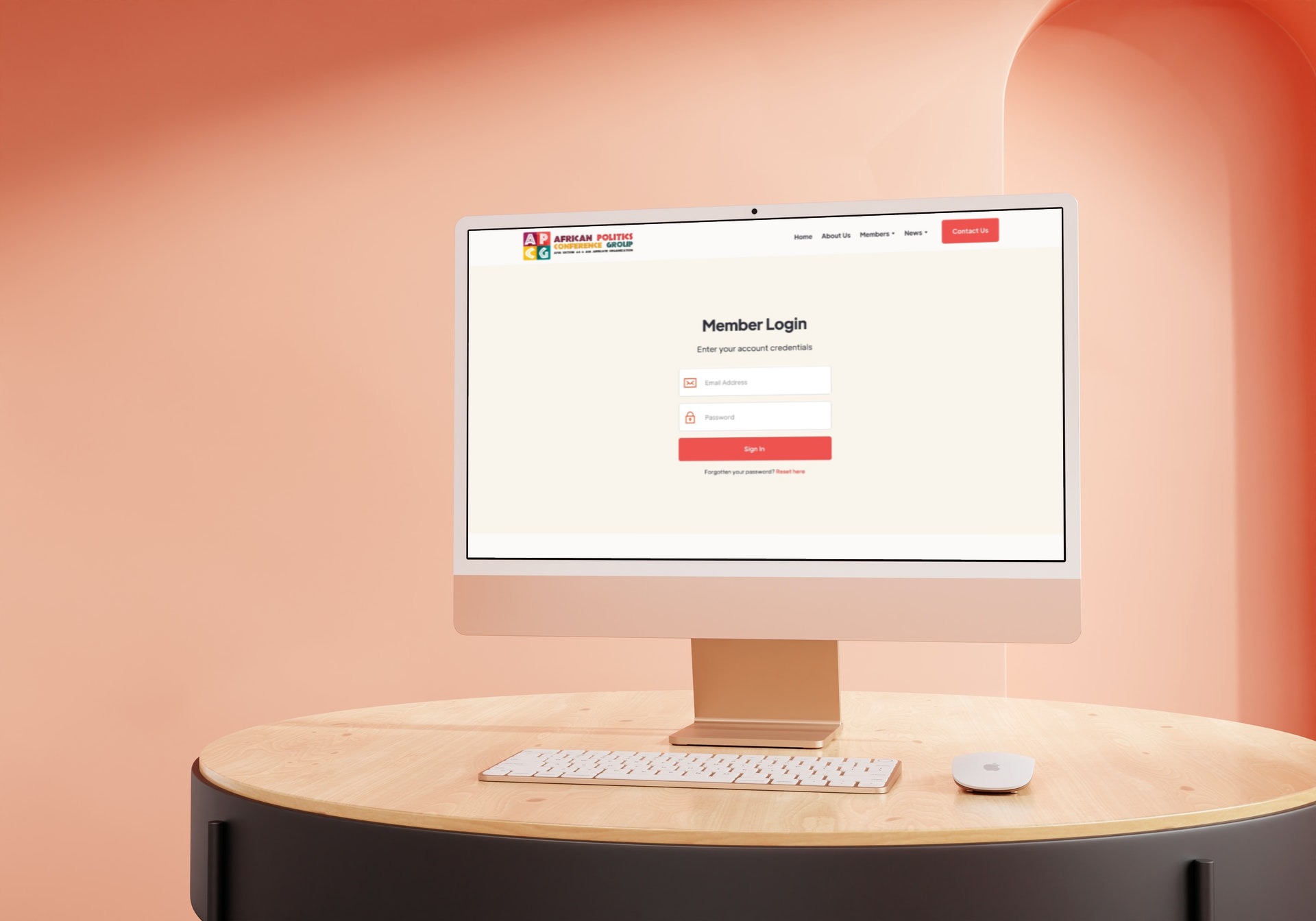 African Politics Conference Group Website Development by Cloudfusion