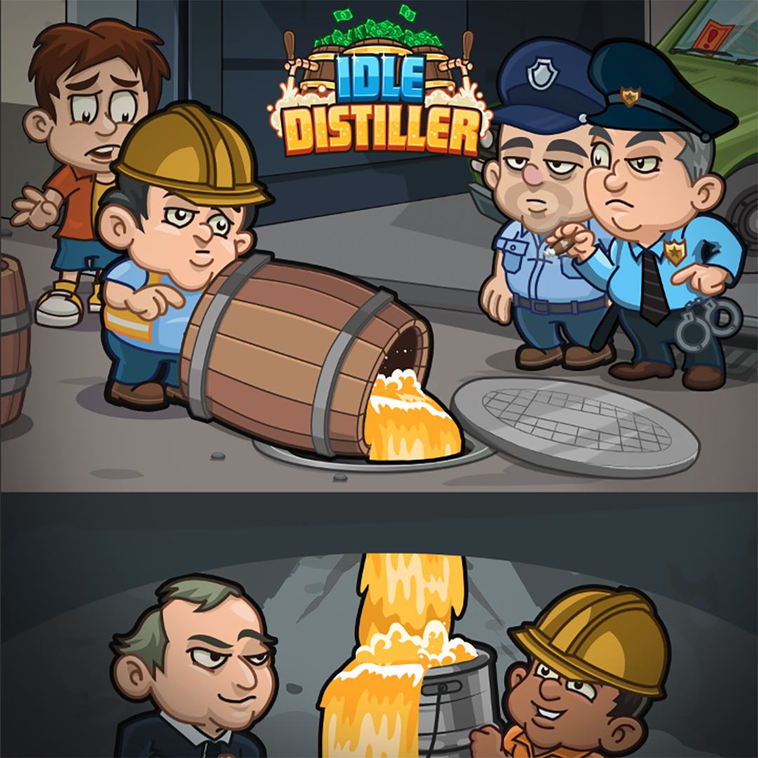 Idle Distiller Hits Major Milestone of One Million Downloads