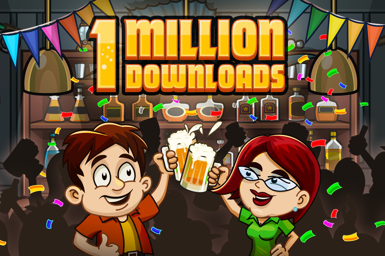 Idle Distiller Hits Major Milestone of One Million Downloads