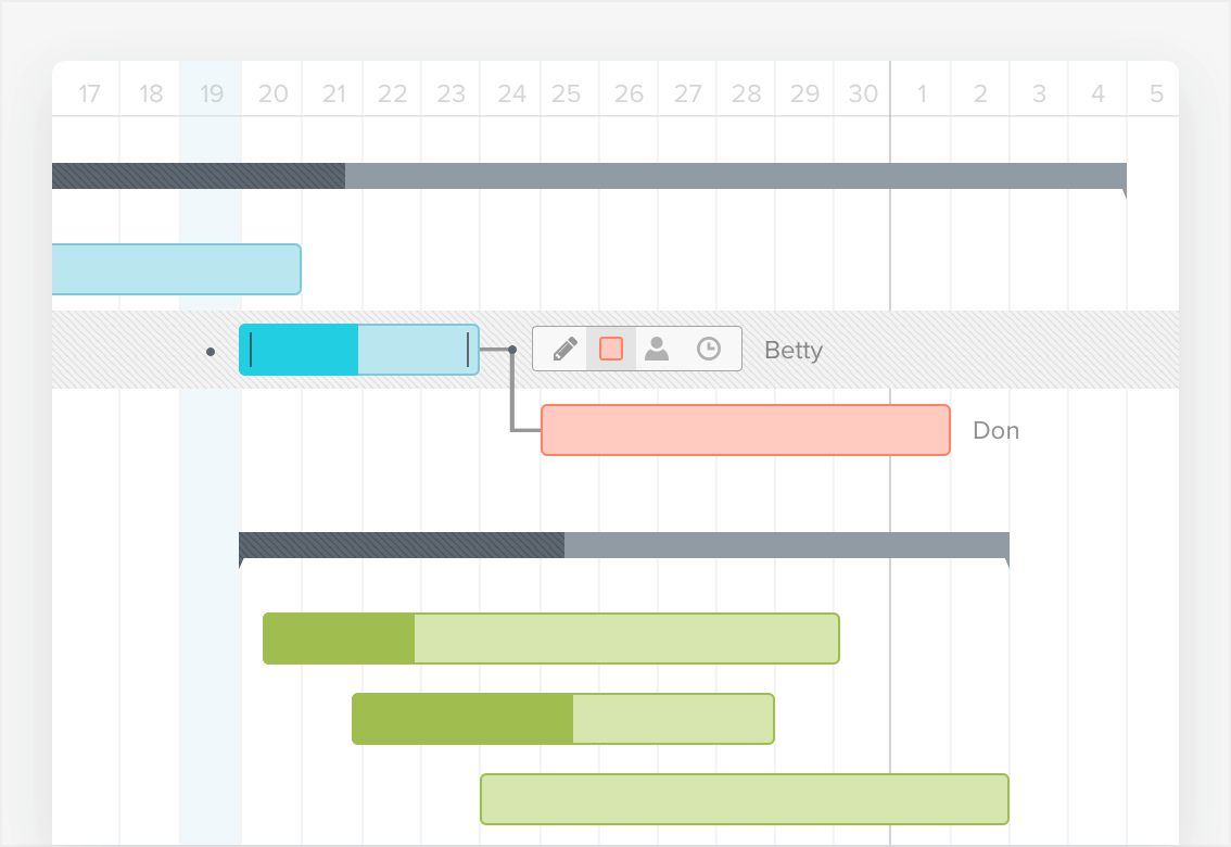 Free Project Schedule Template For Excel | TeamGantt