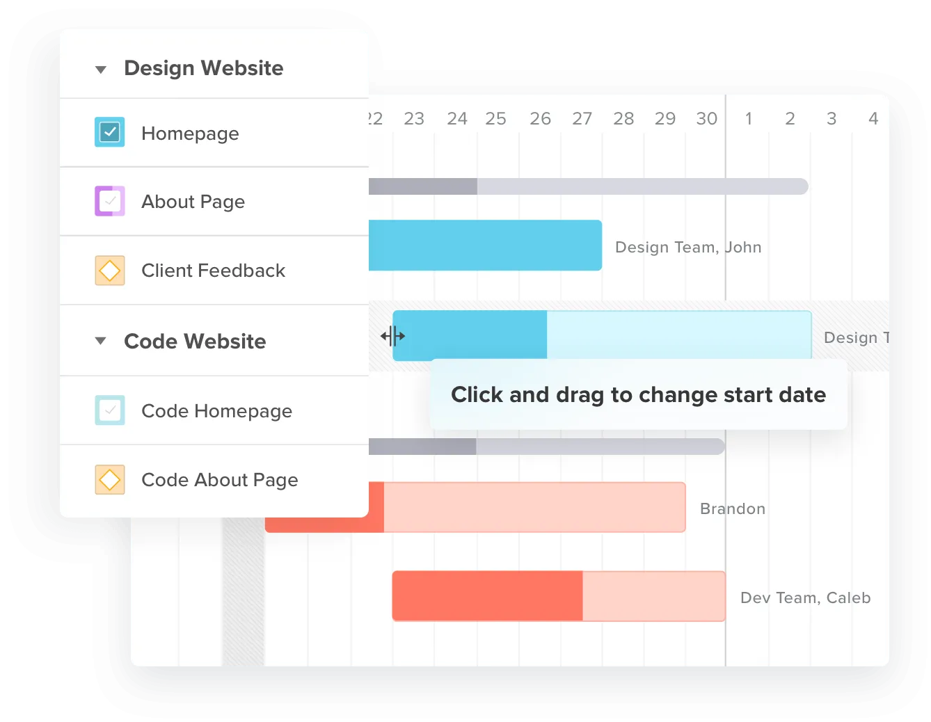 Online Project Planner Tool | Try Free! | TeamGantt