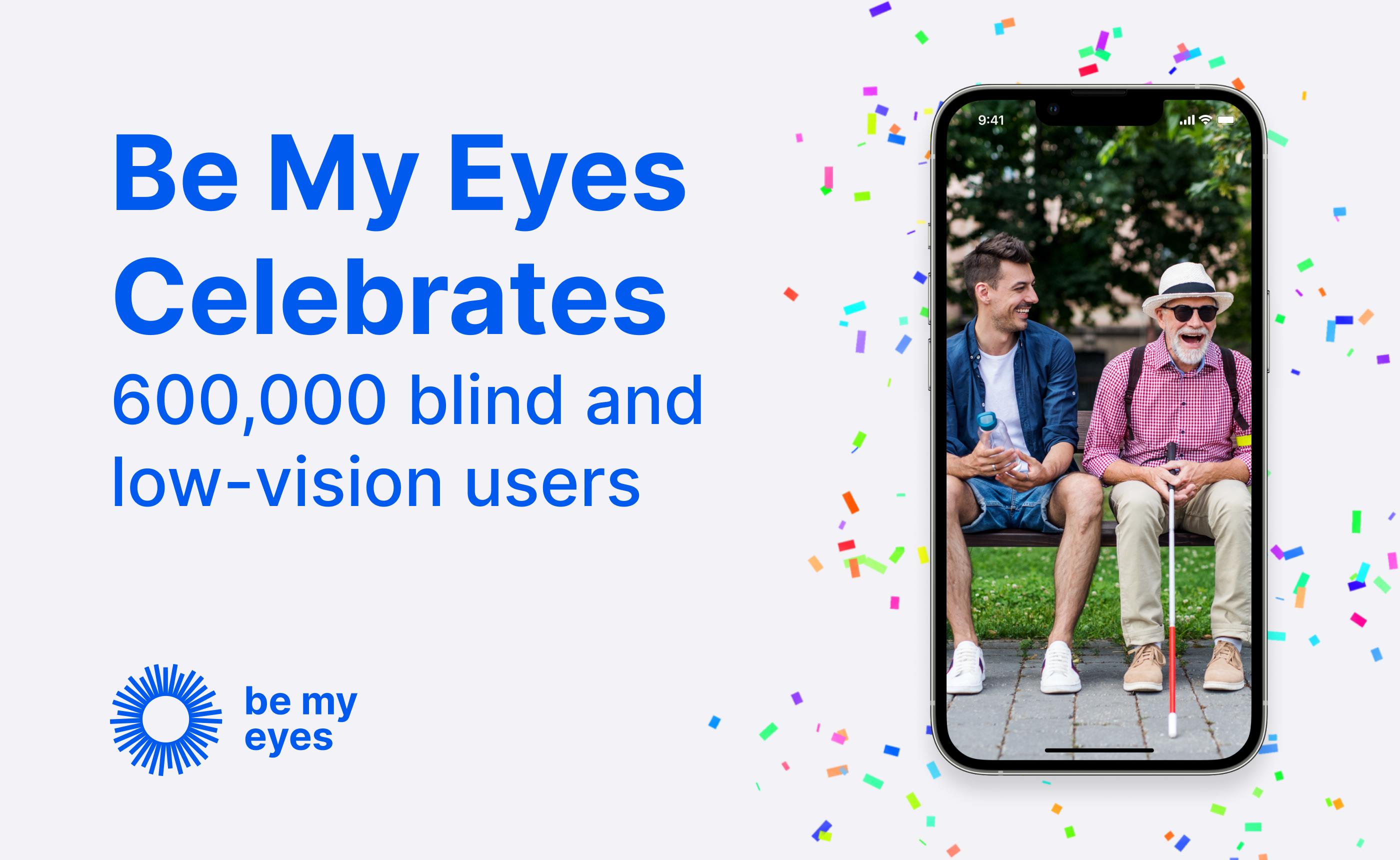Be My Eyes Celebrates 600,000 Blind and Low Vision Users on Valentine's Day