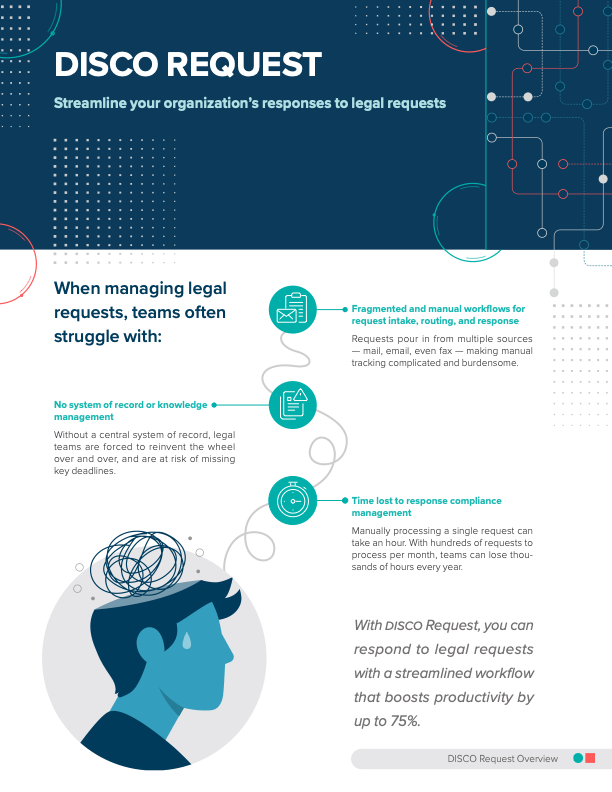 DISCO Resource Library | DISCO Request Product Overview