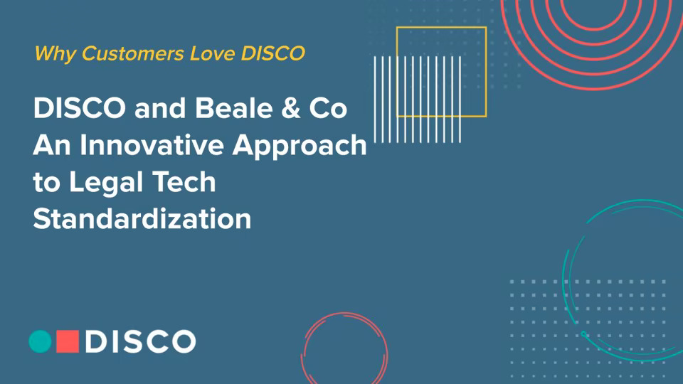 Selecting a Preferred Edisclosure Partner | DISCO Resource Library