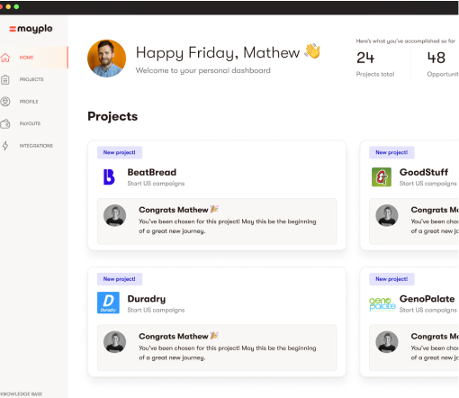 Why work with Mayple