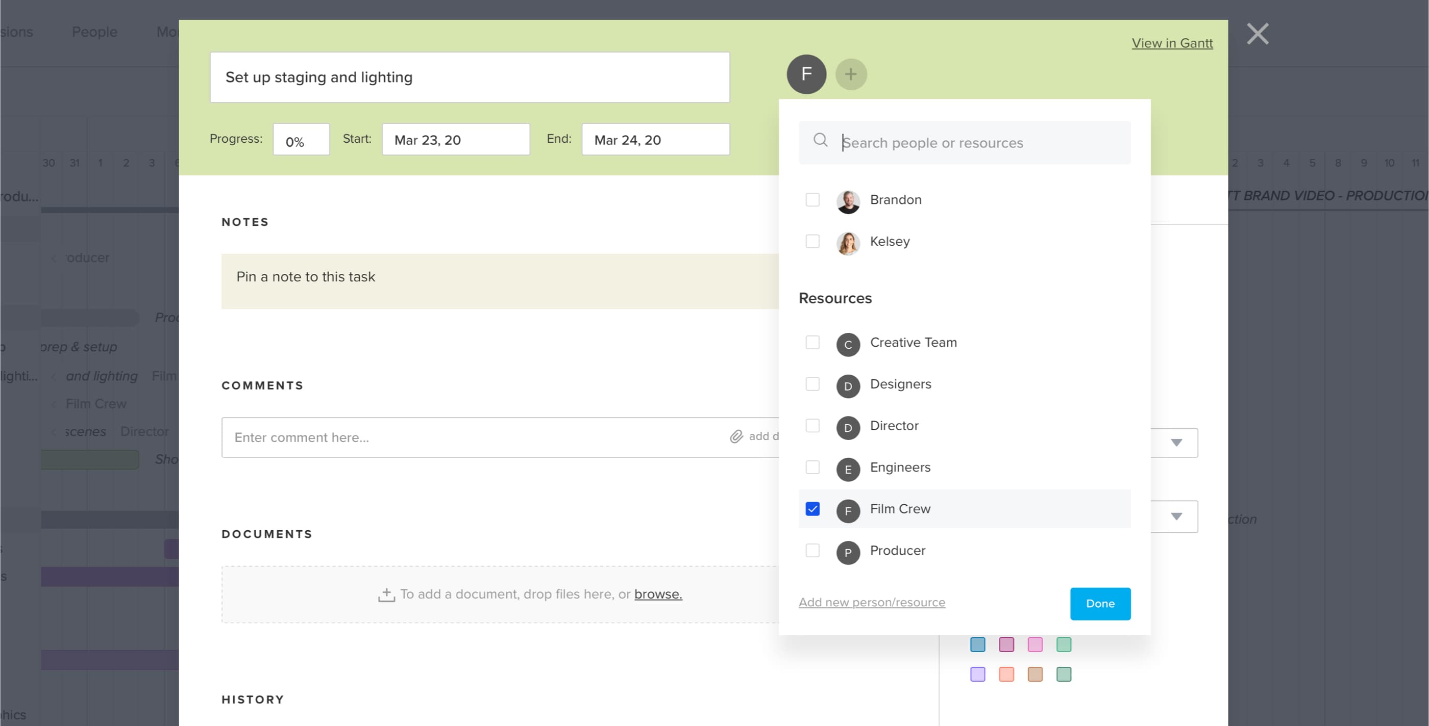 Free Video Production Schedule Templates | TeamGantt